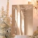 Acrylic Gold Mirror Table Plan, Modern Clear Golden Seating Chart, 3d ...