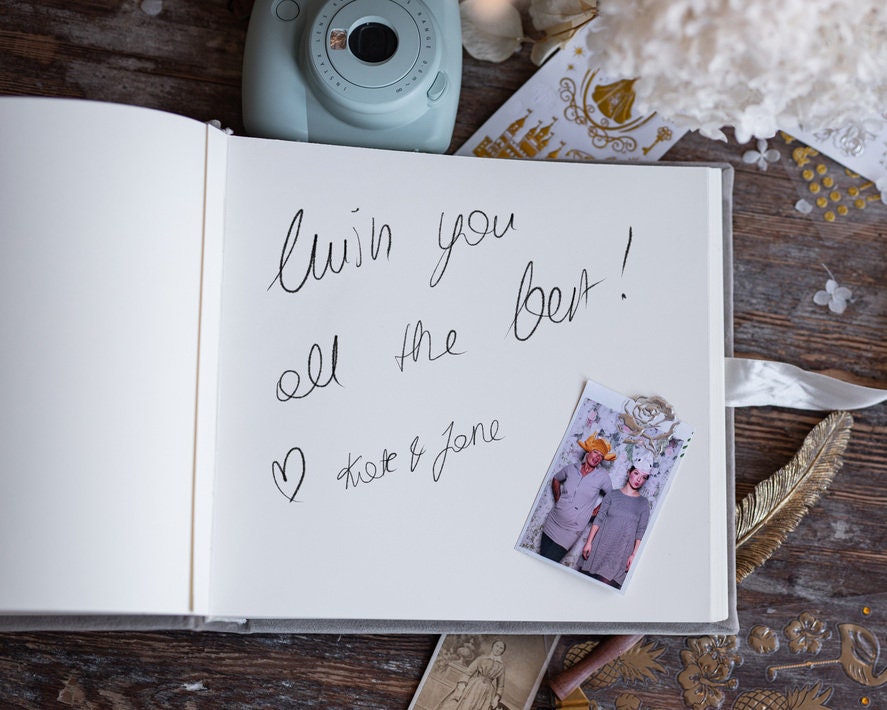 Luxury Gold Photo Album Personalised Gold Leather - Etsy