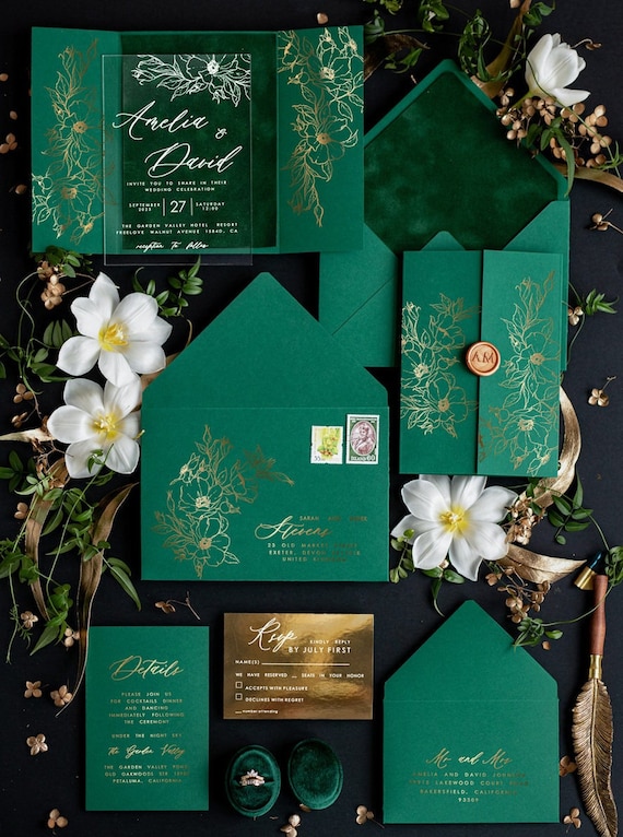 Go Green Wedding Invitations