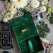 Emerald Green Velvet Photo Box Photographer Wedding Memory Box ...