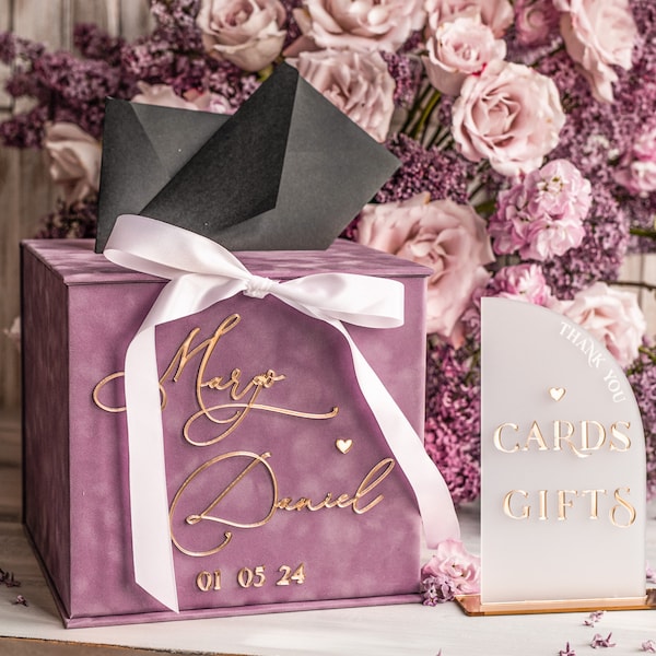 Card Box Sign - Etsy