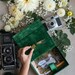 Emerald Green Velvet Photo Box Photographer Wedding Memory Box ...