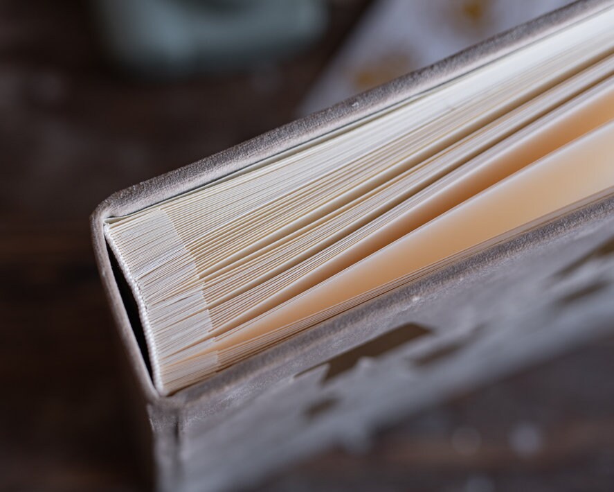 Luxury Gold Photo Album Personalised Gold Leather - Etsy