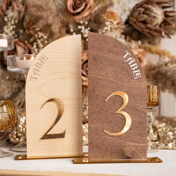 Rustic Table Numbers - Etsy