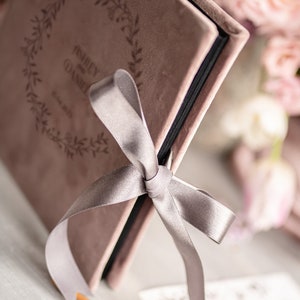 Perfect Presonalised Pink Wedding Guest Book, Elegant Instant Pink ...