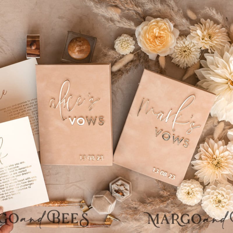 Vows Booklet - Etsy