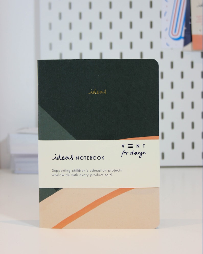 Recycled Soft Cover A5 Notebook Ideas Green | Etsy