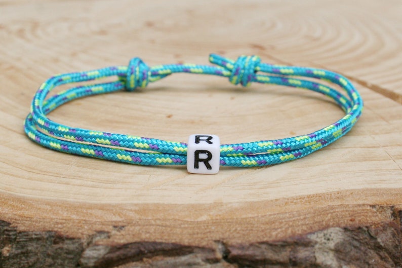 Personalized Bracelet Letter Personalized Friendship Bracelet | Etsy