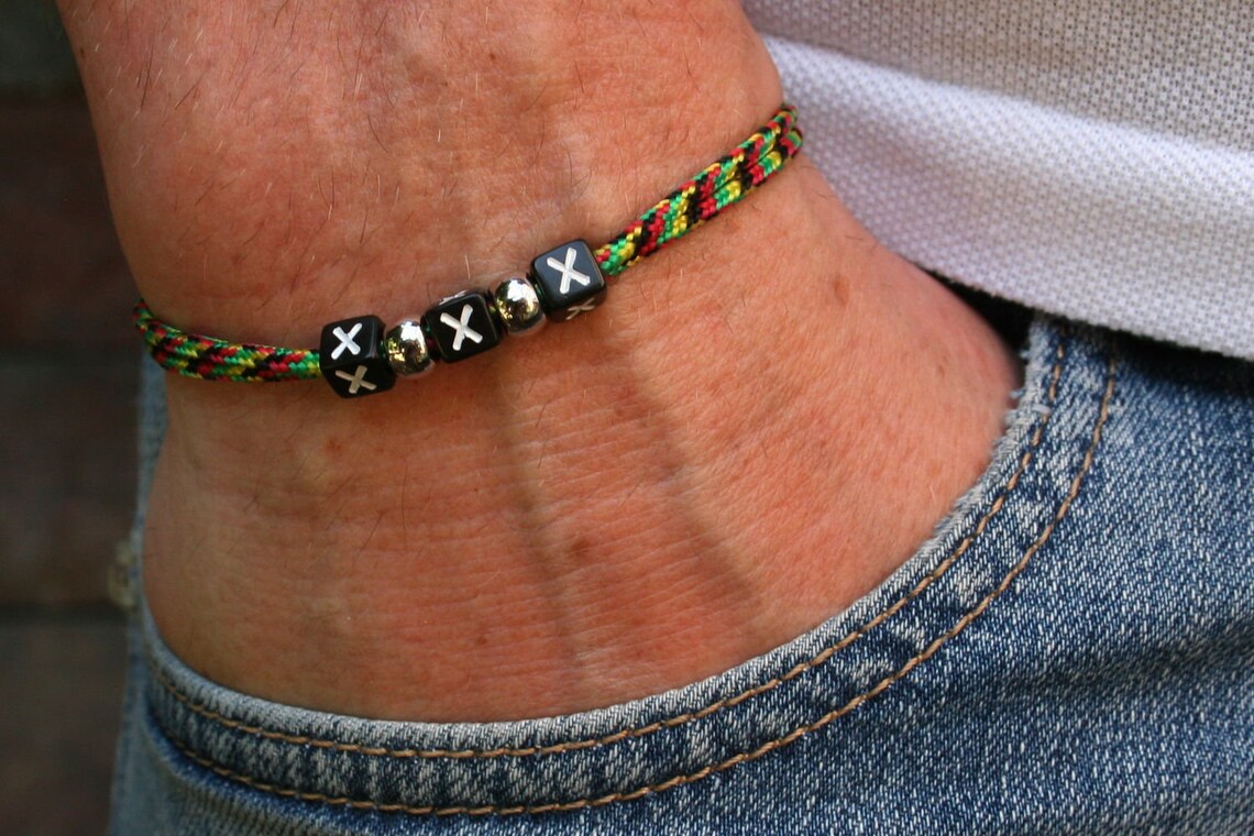 Friendship Bracelet Letters Bracelet Personalized Letters | Etsy