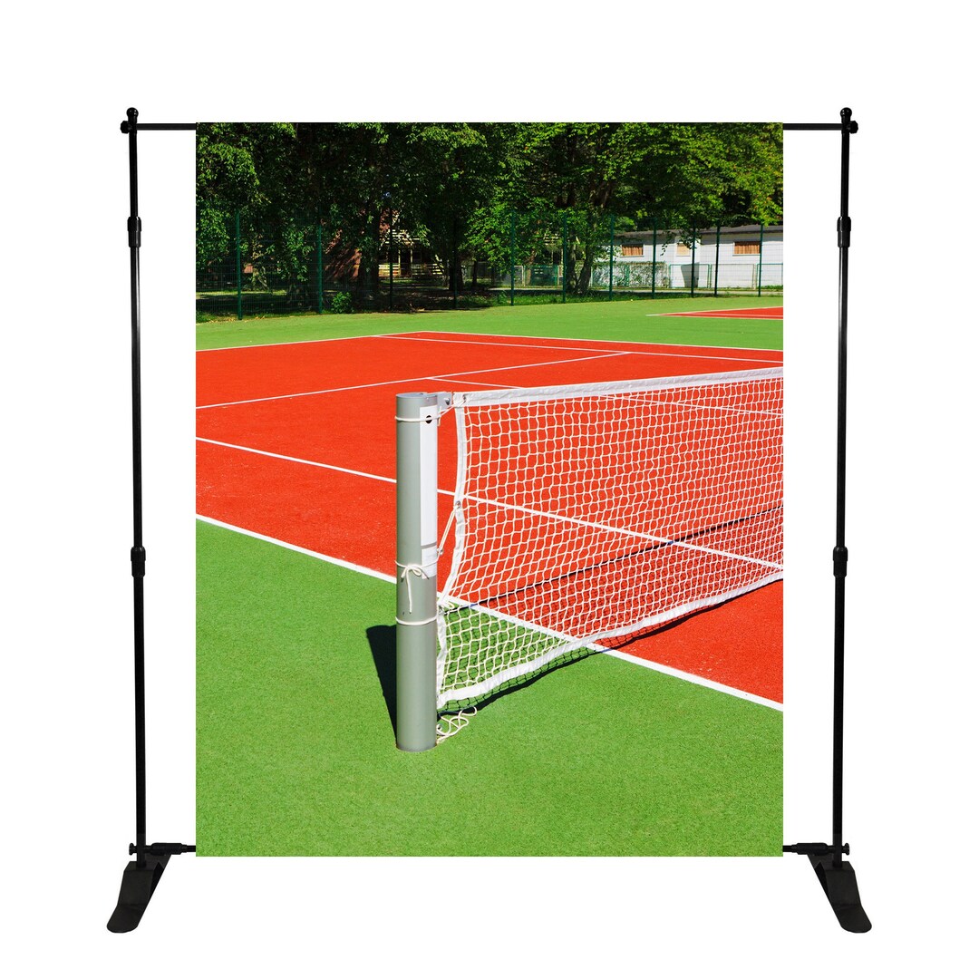 Tennis Court Backdrop Sports Photography Background Printed Photo ...
