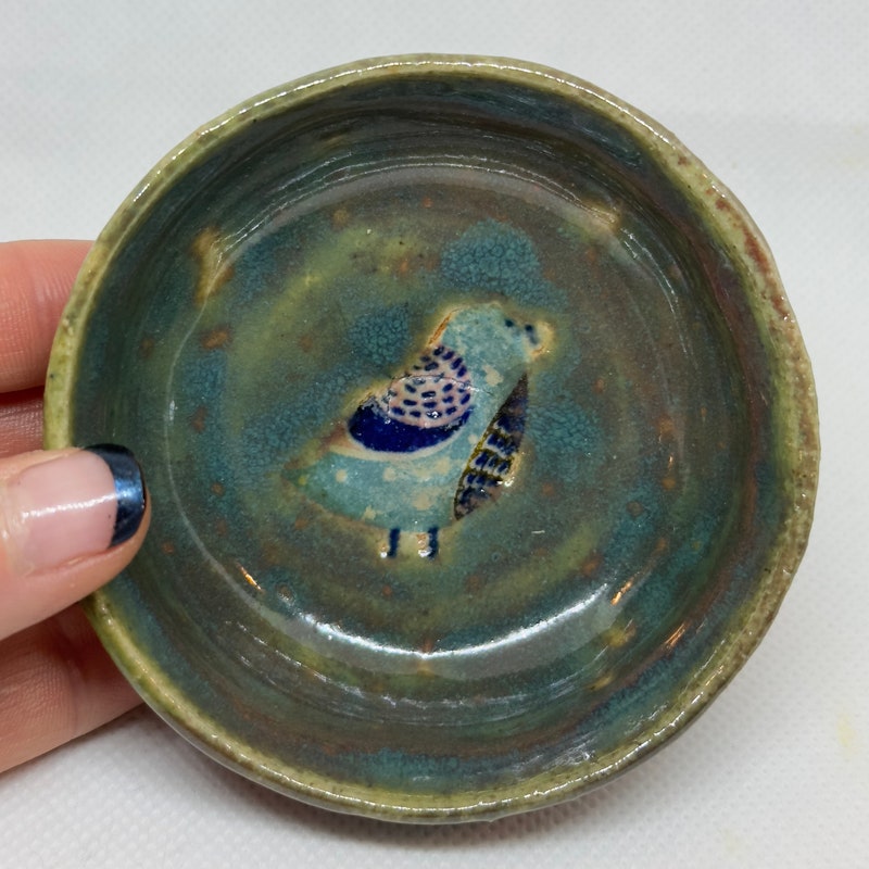 Ceramic Bird Bowl - Etsy