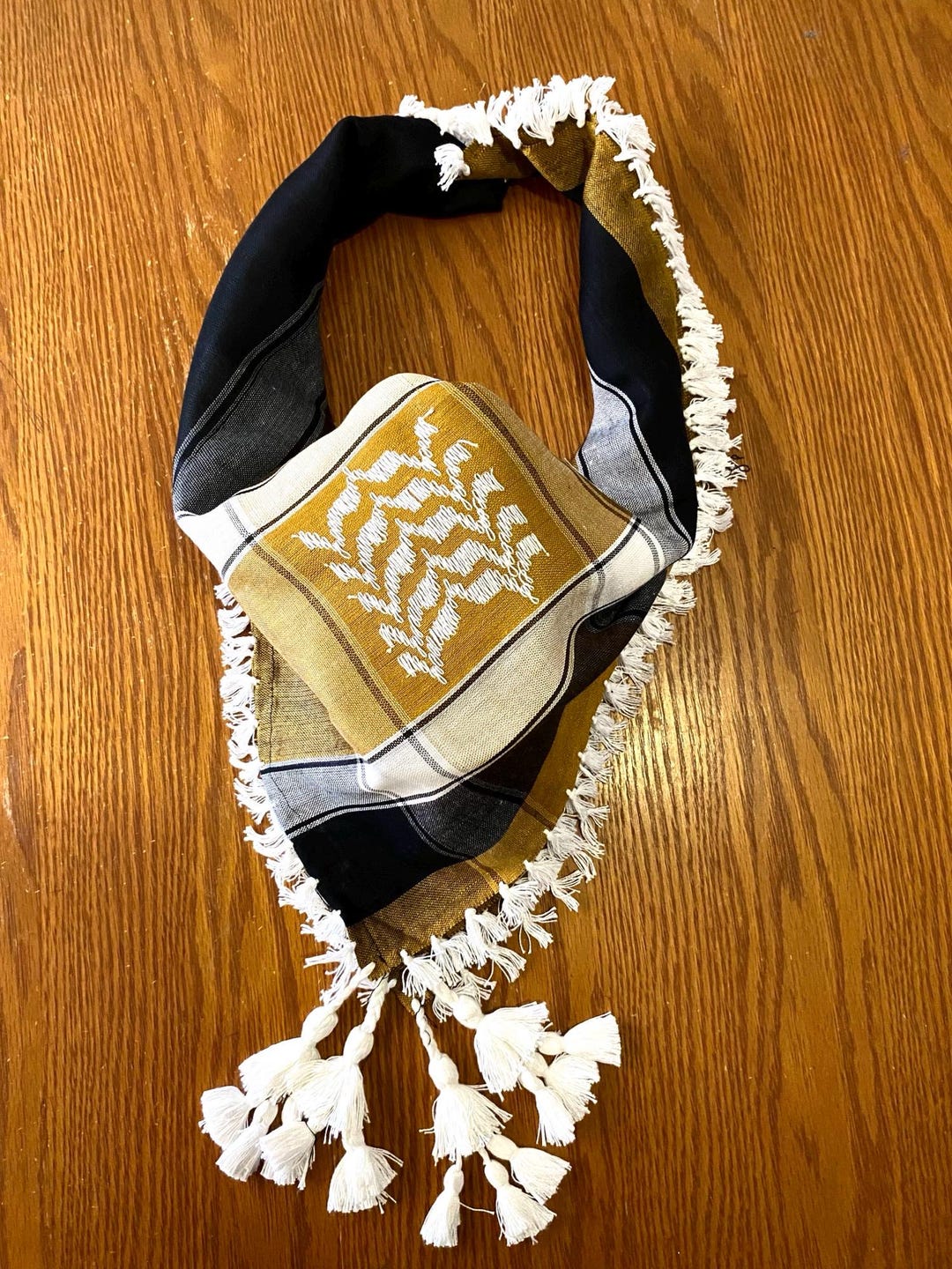 Arabian Keffiyeh, Unique Sahara Arab Scarf, Bandana Face Cover ...