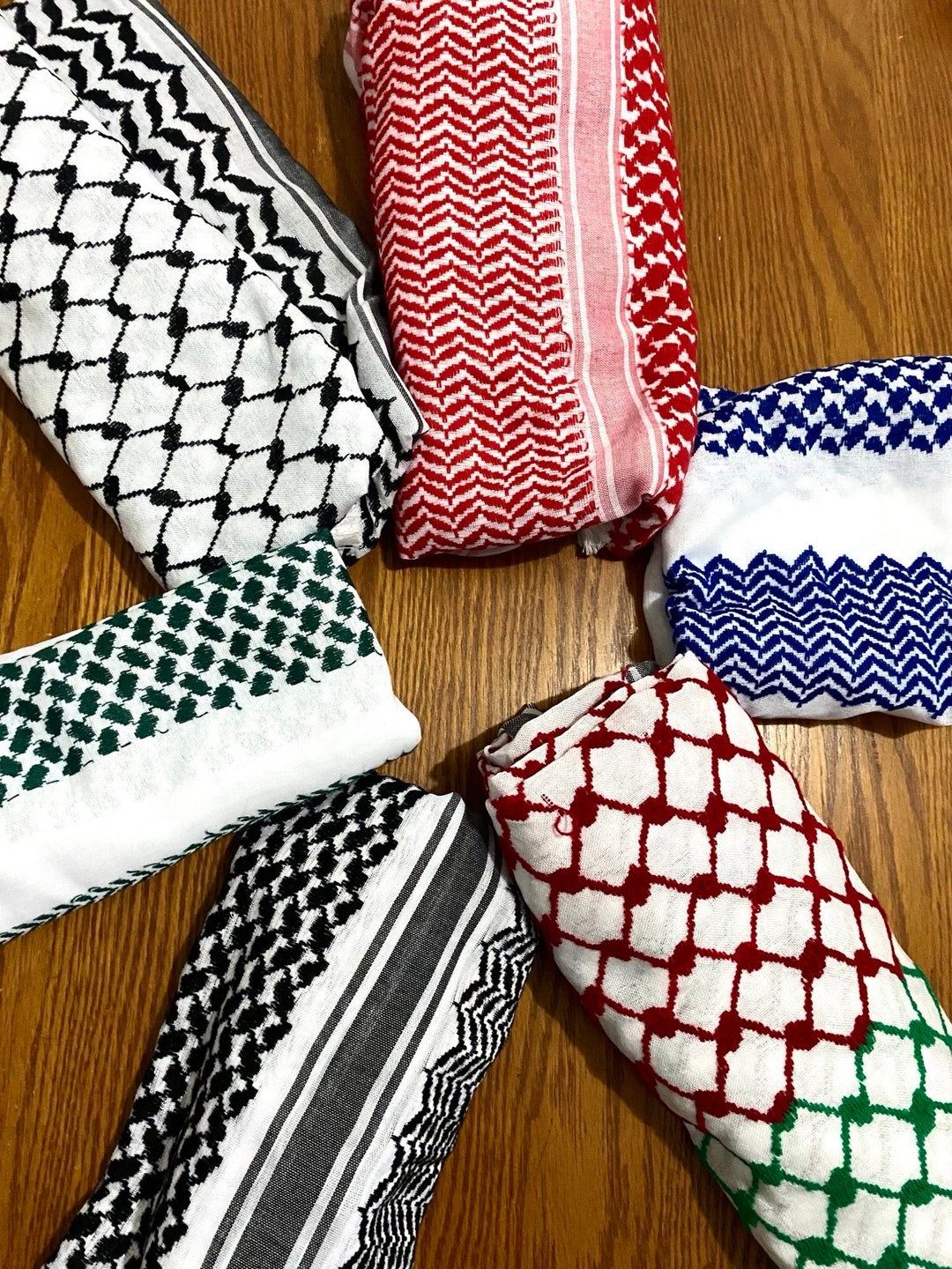 Palestine Arab Scarf, Woven Stitched, NOT Printed,unique Keffiyeh ...
