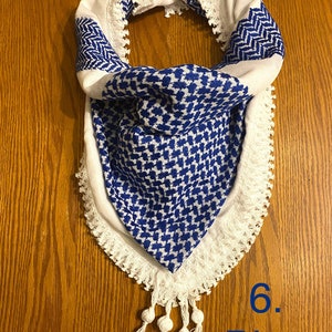 Palestine Keffiyeh Scarf, Unique Arafat Hatta Kufya Kuffyieh Scarf Arab ...