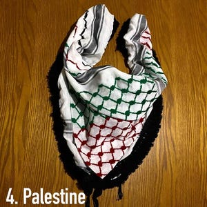 Palestine Arab Scarf, Woven Stitched, NOT Printed,unique Keffiyeh ...