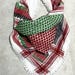Palestine Arab Scarf, Woven Stitched, NOT Printed,unique Keffiyeh ...