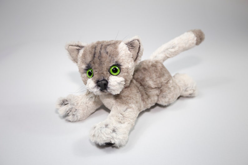 Realistic Cat Child, Unique Kitten, Movable Wire Skeleton, Lauschaer ...