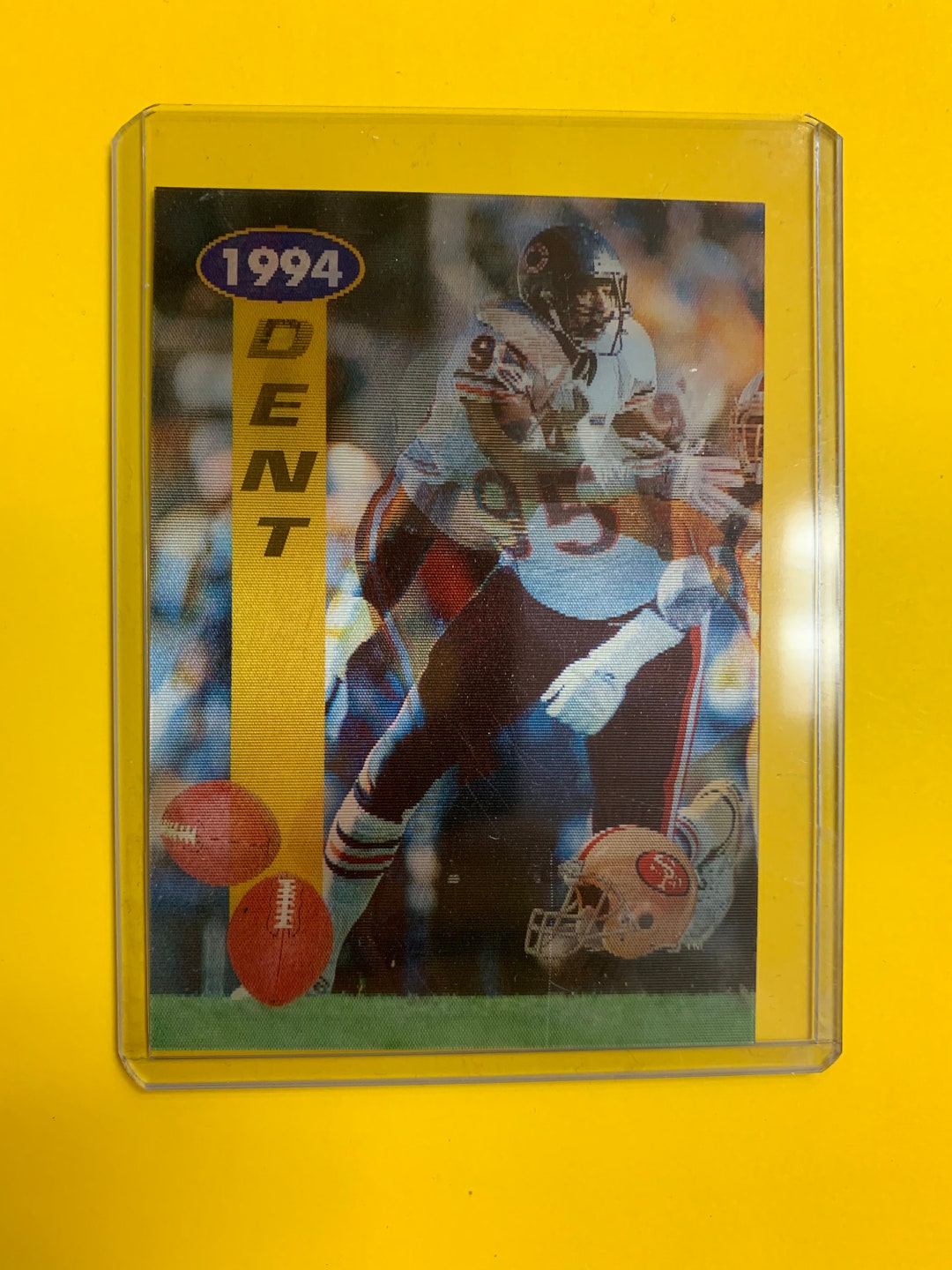 Richard Dent Card 1994 Pinnacle 99 Sportflics 2000 Chicago Bears NFL ...