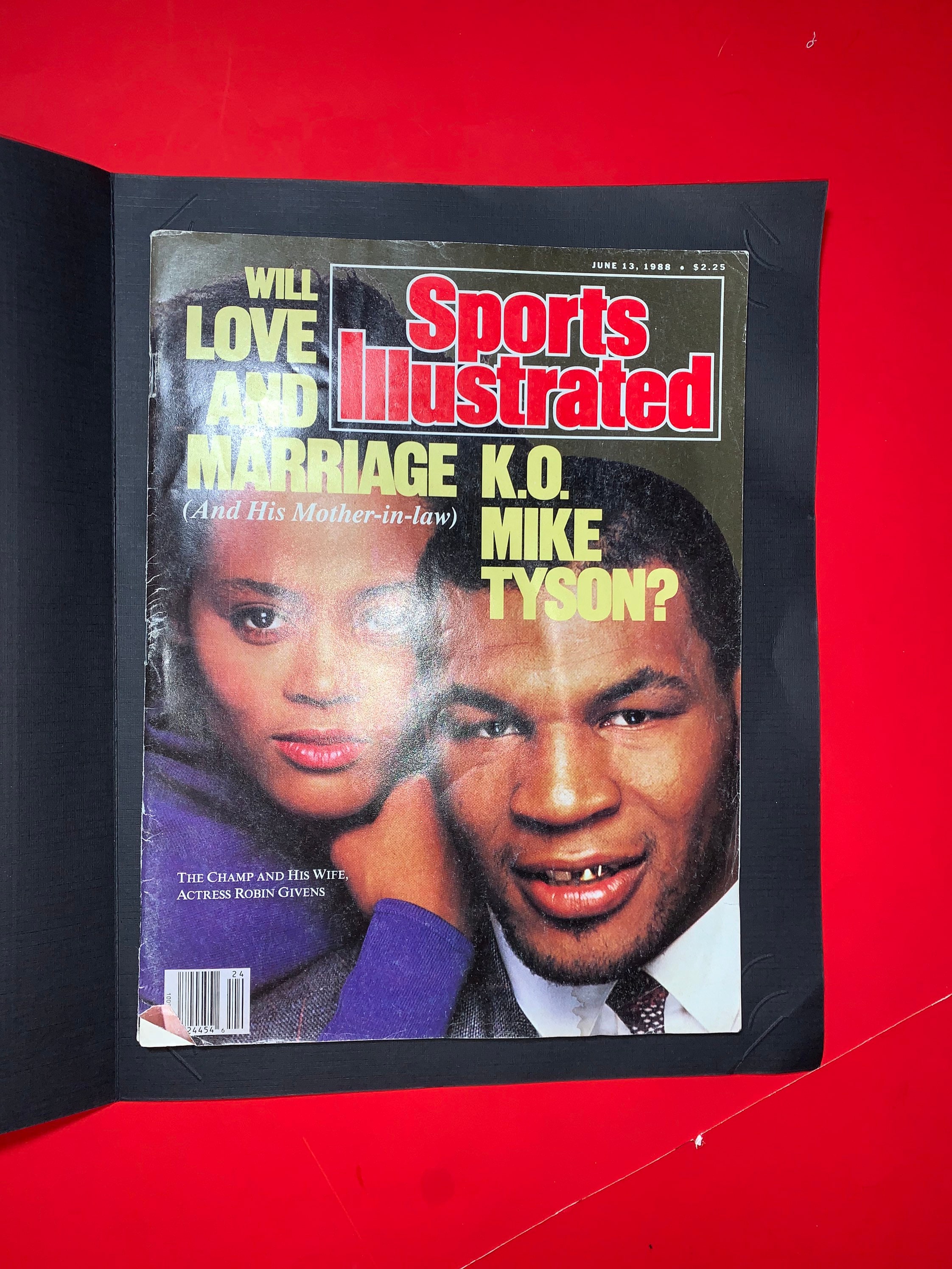 Mike Tyson Sports Illustrated Magazine 1988 Boxing Fight Fighting ...