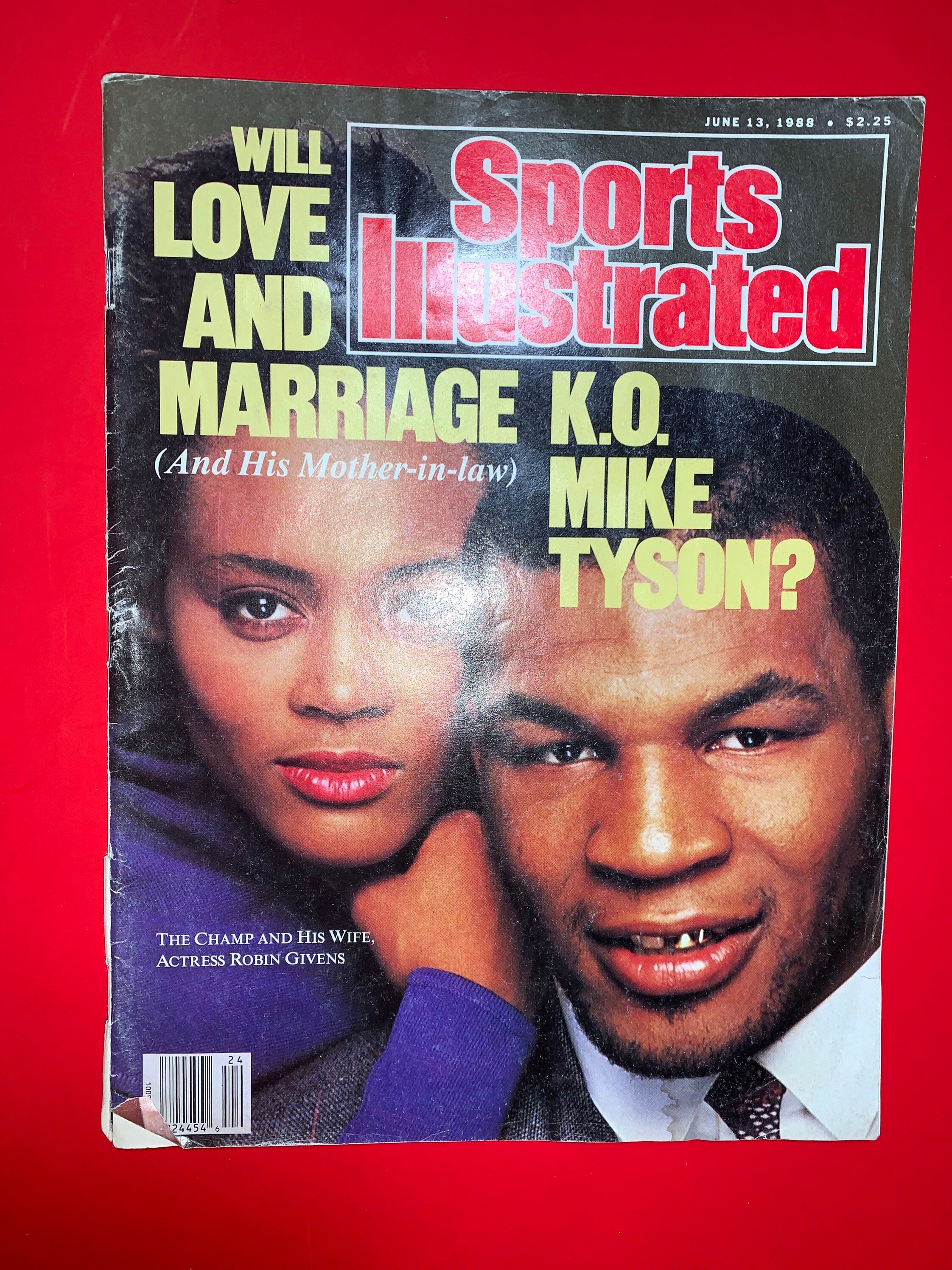 Mike Tyson Sports Illustrated Magazine 1988 Boxing Fight Fighting ...