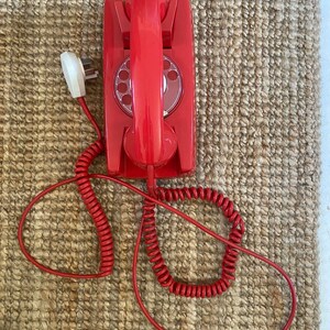 Vintage Dialog Telephone Swedish 60s 70s/ Made in Sweden Red - Etsy