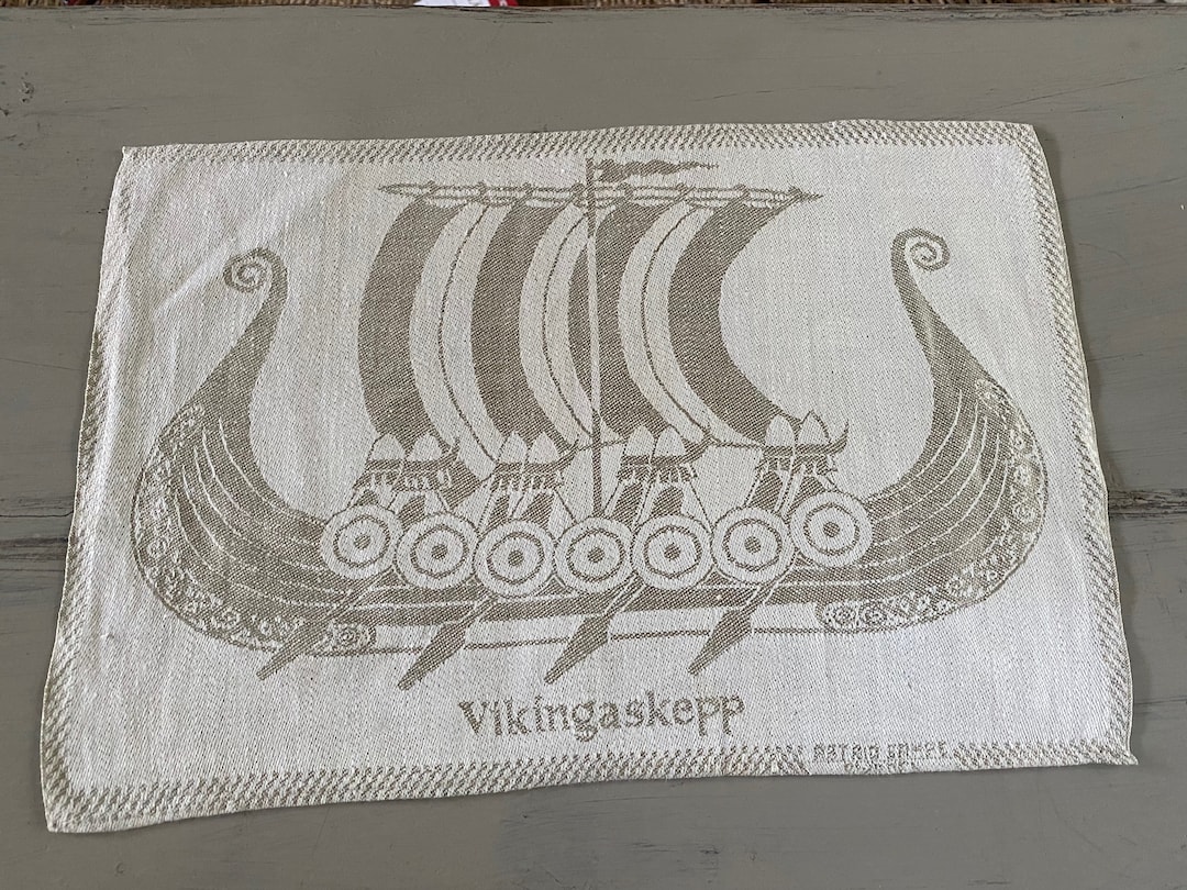 Vintage Scandinavian Tablecloth in Linen Designer Astrid Sampe - Etsy