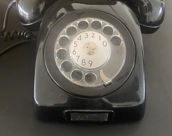 Vintage Dialog Telephone Swedish 60s 70s/ Made in Sweden Red Memphis ...