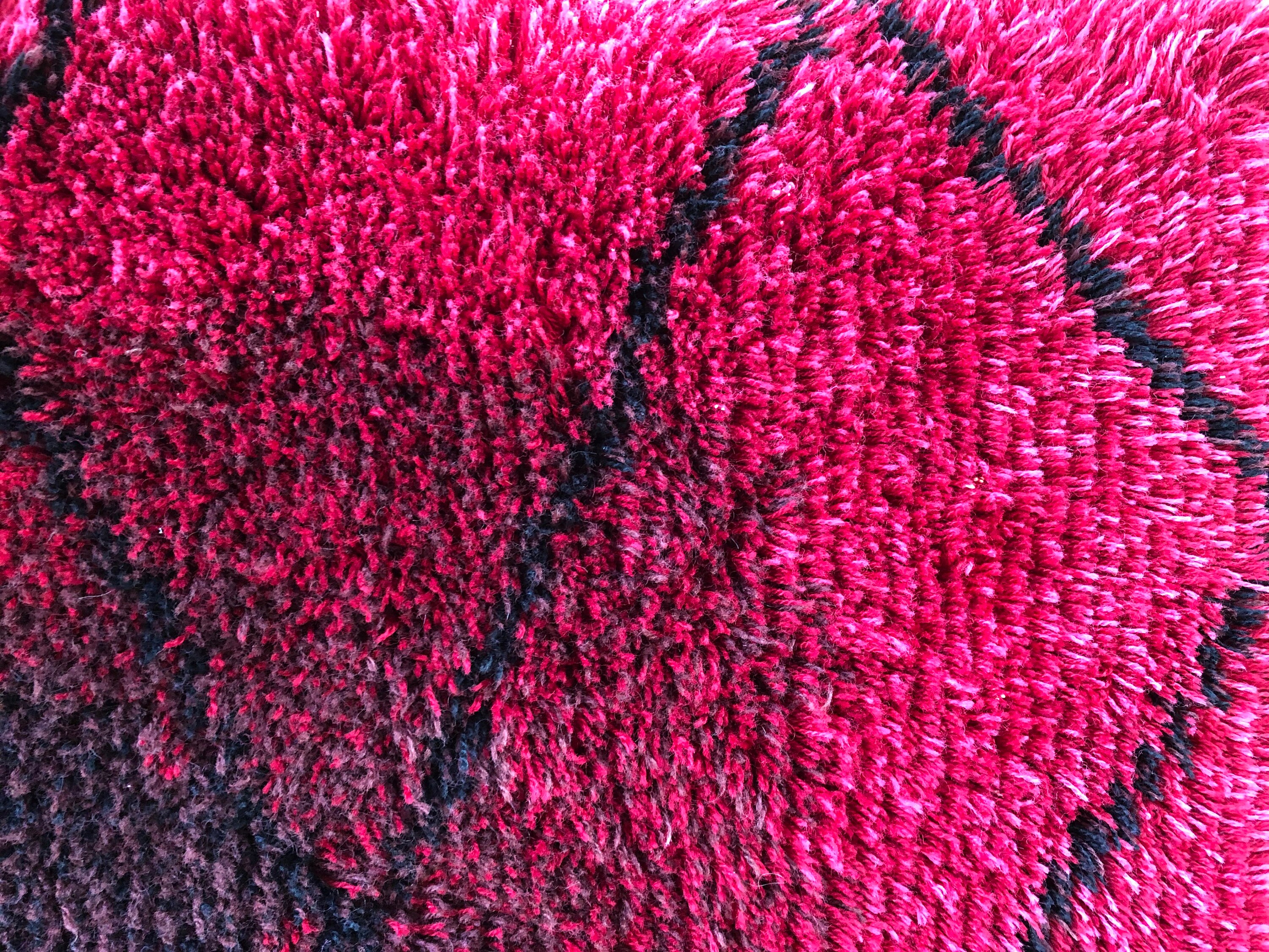 Rya Shag Rug 60s Geometric Modern Design Sweden | Etsy