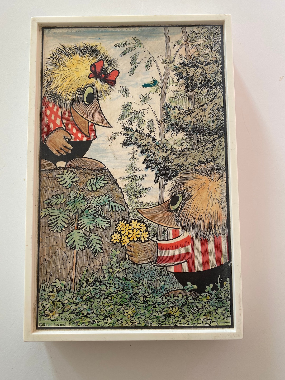 Vintage Wall Hanger/retro/finland Mumin Faunimoney Saving Money Box ...