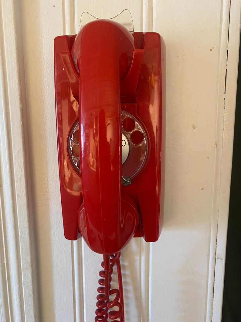 Vintage Dialog Telephone Swedish 60s 70s/ Made in Sweden Red - Etsy