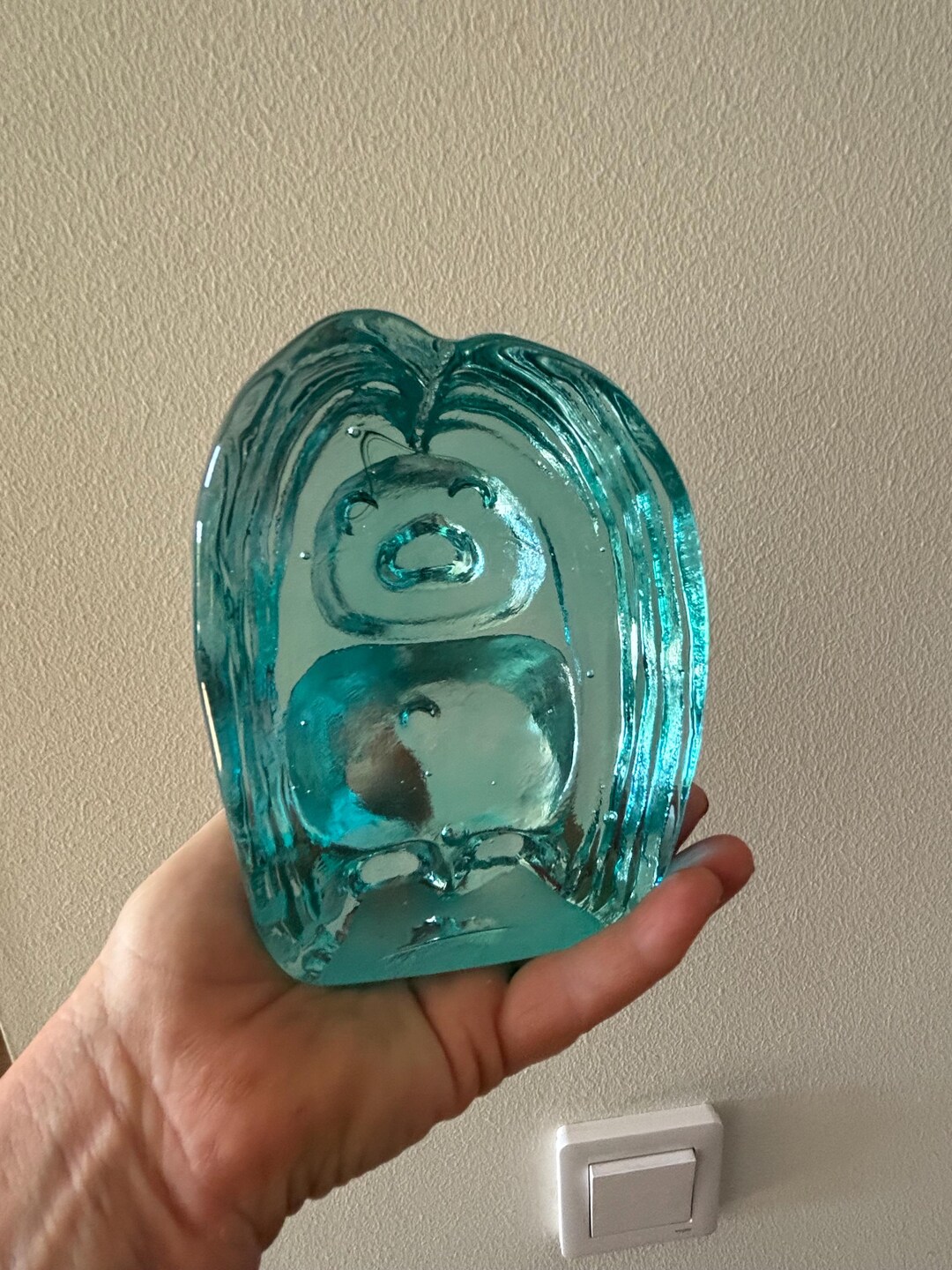 Vintage Swedish Glass Troll | Scandinavian Art Glass Figurine - Etsy