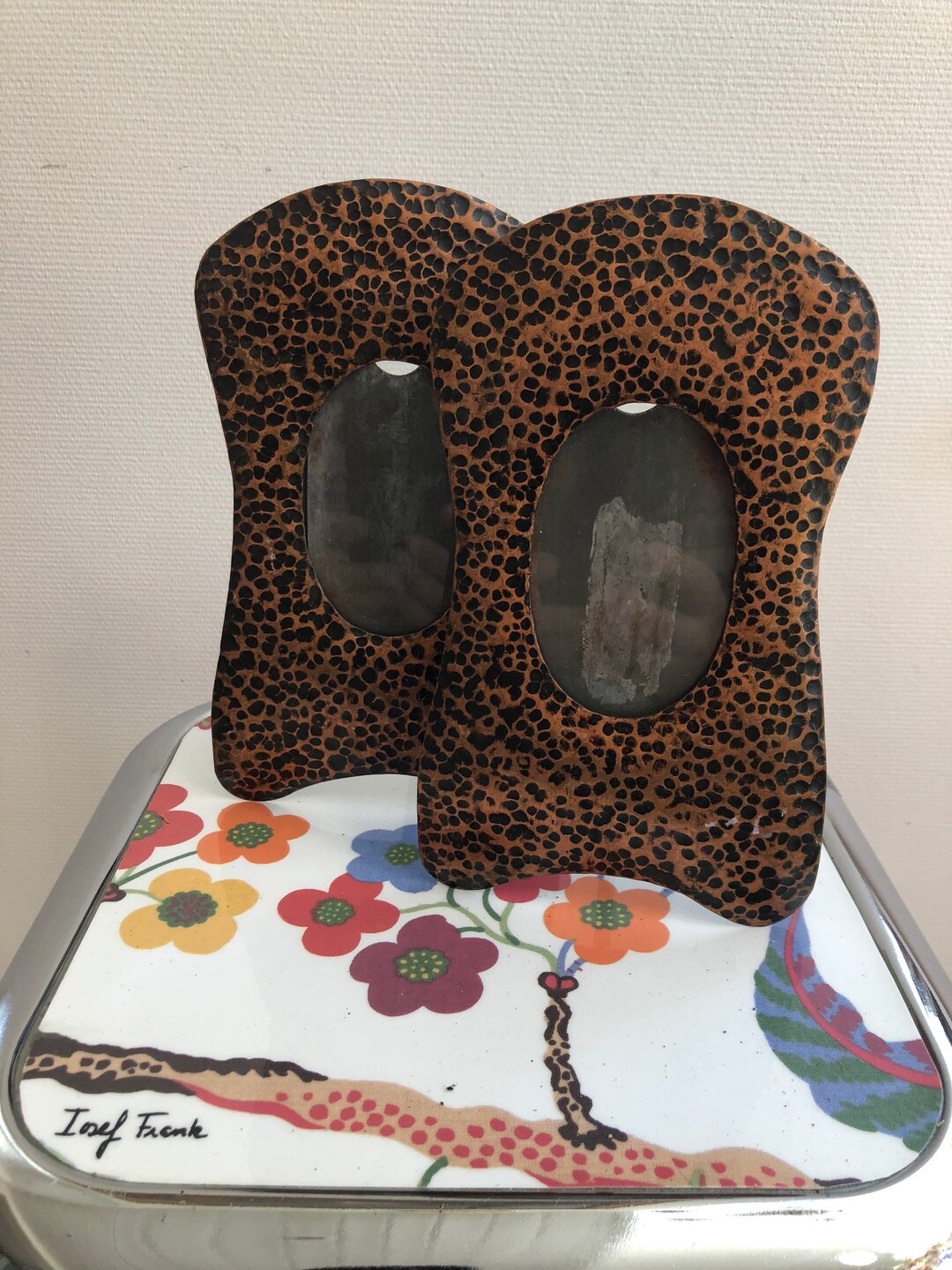 Vintage Antique ART NOUVEAU Copper Metal Frames - Etsy