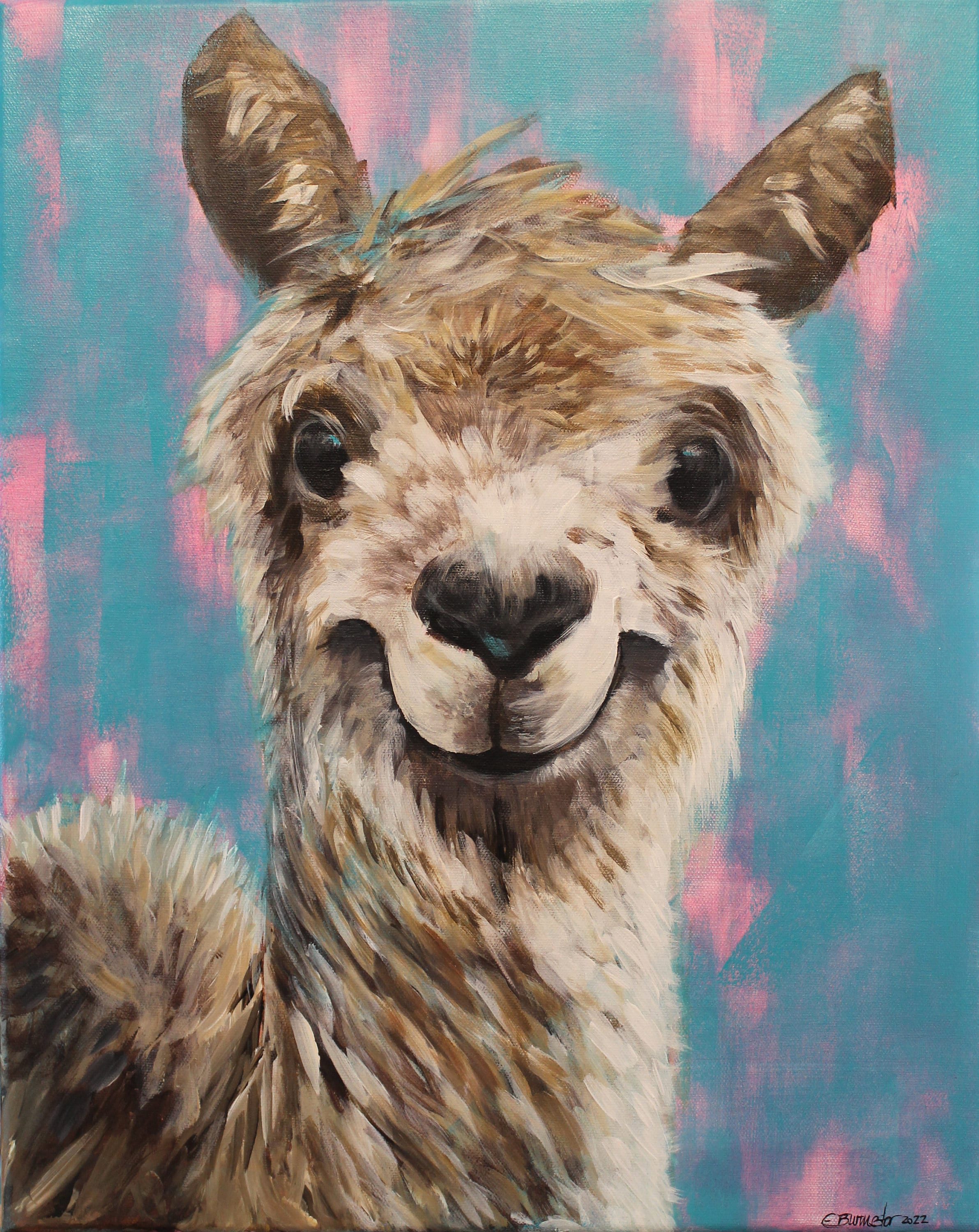 Alpaca Painting