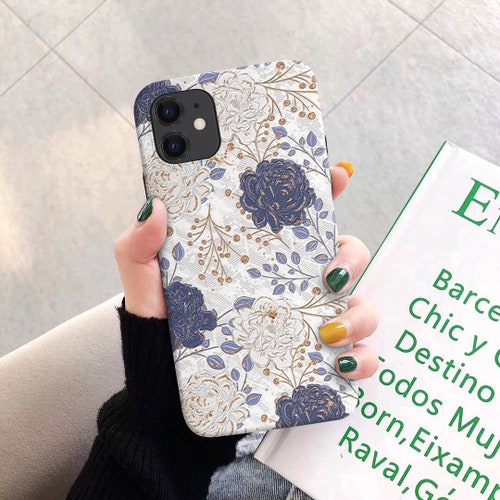 Blue Floral for Samsung Galaxy S10 Case Samsung Note 10 S10 - Etsy