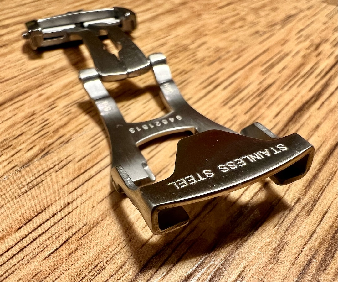 High End Clasp for Omega Straps| 18mm Deployment Clasp Compatible With ...