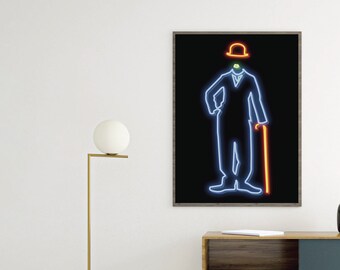 Charlie Chaplin Sign | Etsy