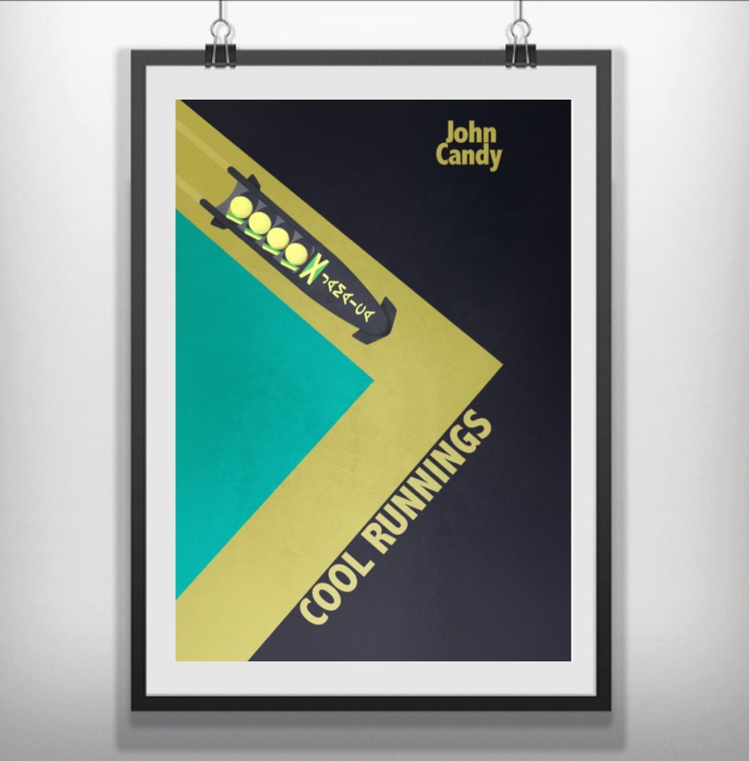 CANVAS Cool Runnings Movie Poster Minimalist - Etsy