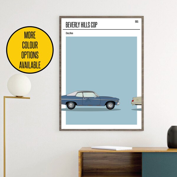 Beverly Hills Cop Poster - Etsy