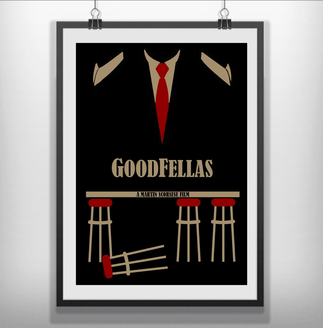 CANVAS Goodfellas Movie Poster Minimalist Minimal Illustration - Etsy