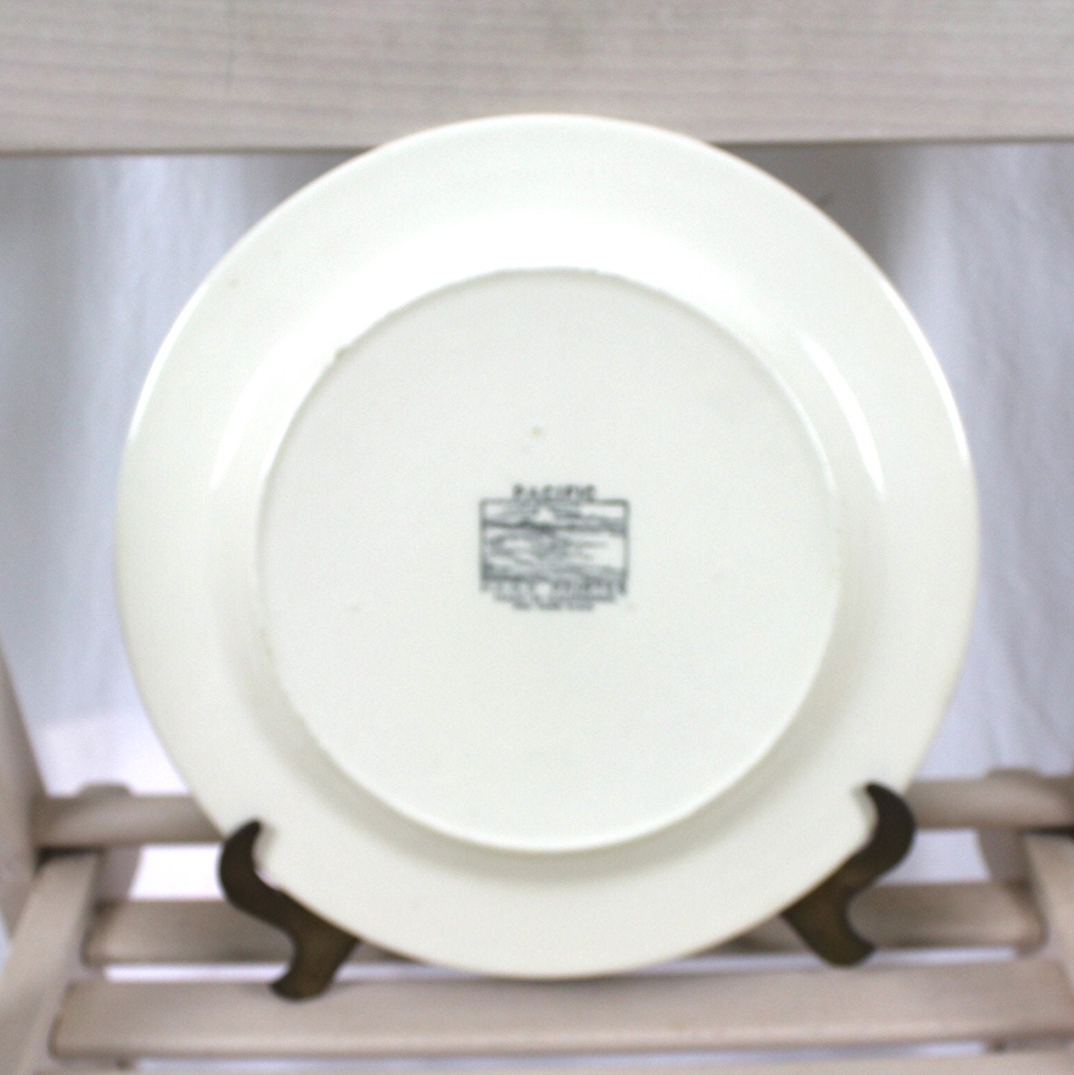 Vintage Pacific Pottery Plate Grapes Made in USA California - Etsy