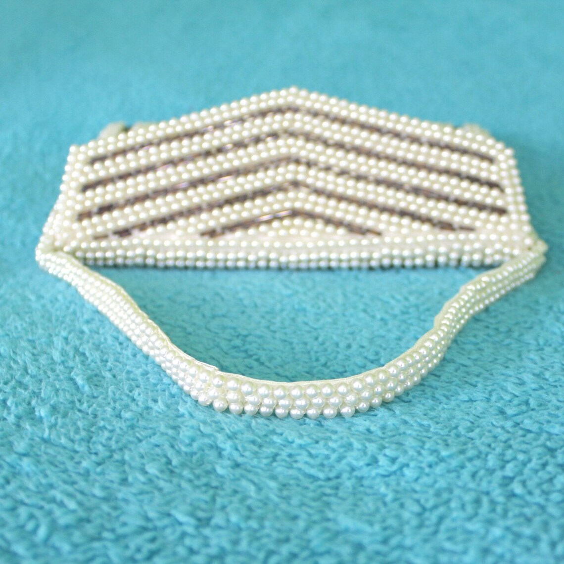 Pearl Beaded Purse Small Made in Japan Vintage - Etsy