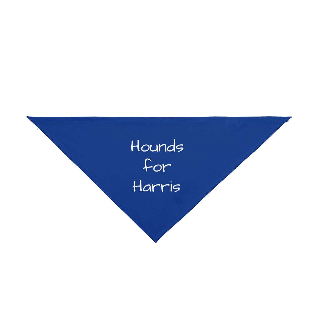 Kamala Harris Hounds for Harris Pet Bandana - Etsy
