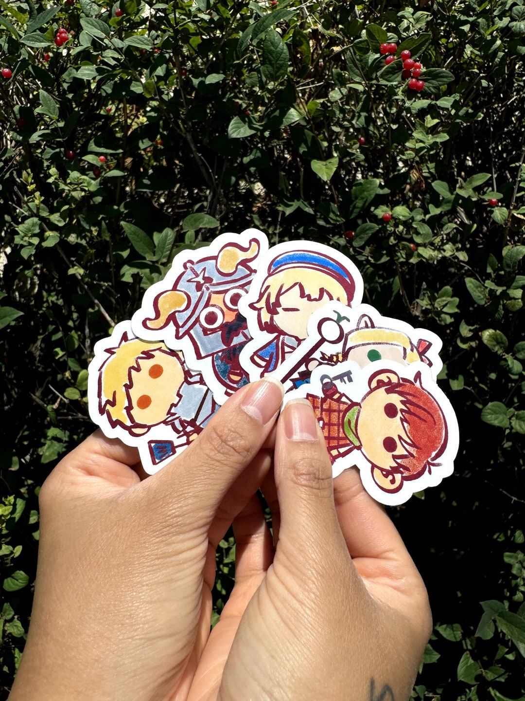 Delish Dungeon Friends Glossy Vinyl 2.3" Stickers - Etsy