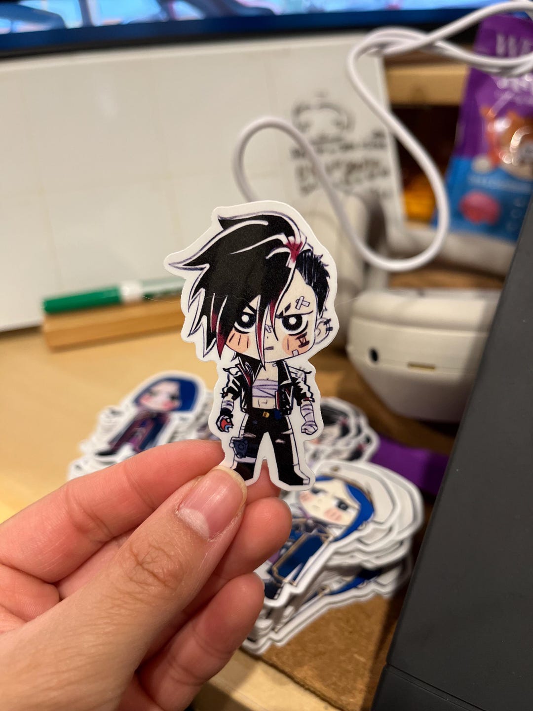 Vi S2 Pit Fighter JACKET Ver Vinyl Sticker - Etsy