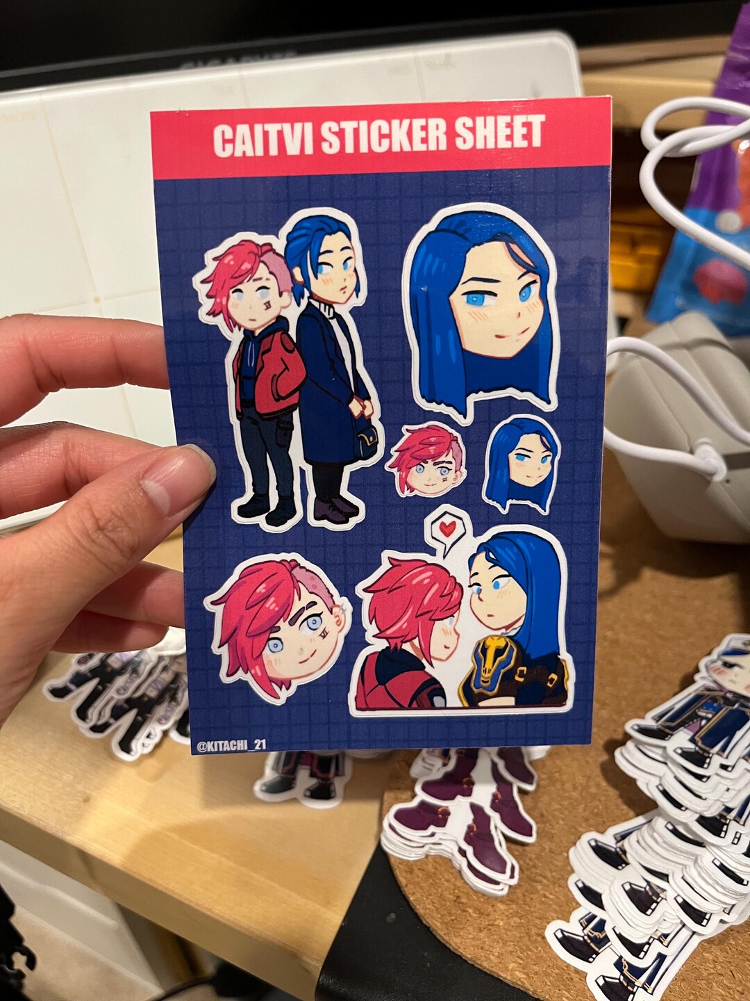 Caitvi Sticker Sheet 5.3x3.5 - Etsy