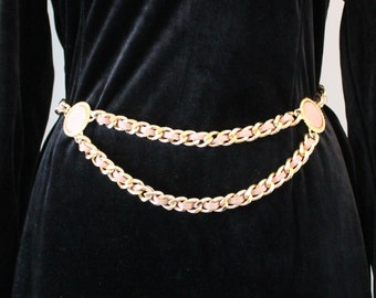 Vintage Chain Belt | Etsy