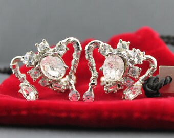 Huge CHRISTIAN LACROIX Gold Scroll Design Earrings France - Etsy UK