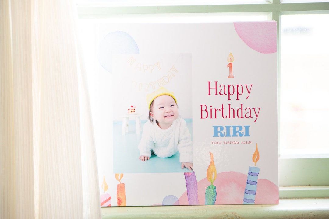 First Birthday Album - Etsy