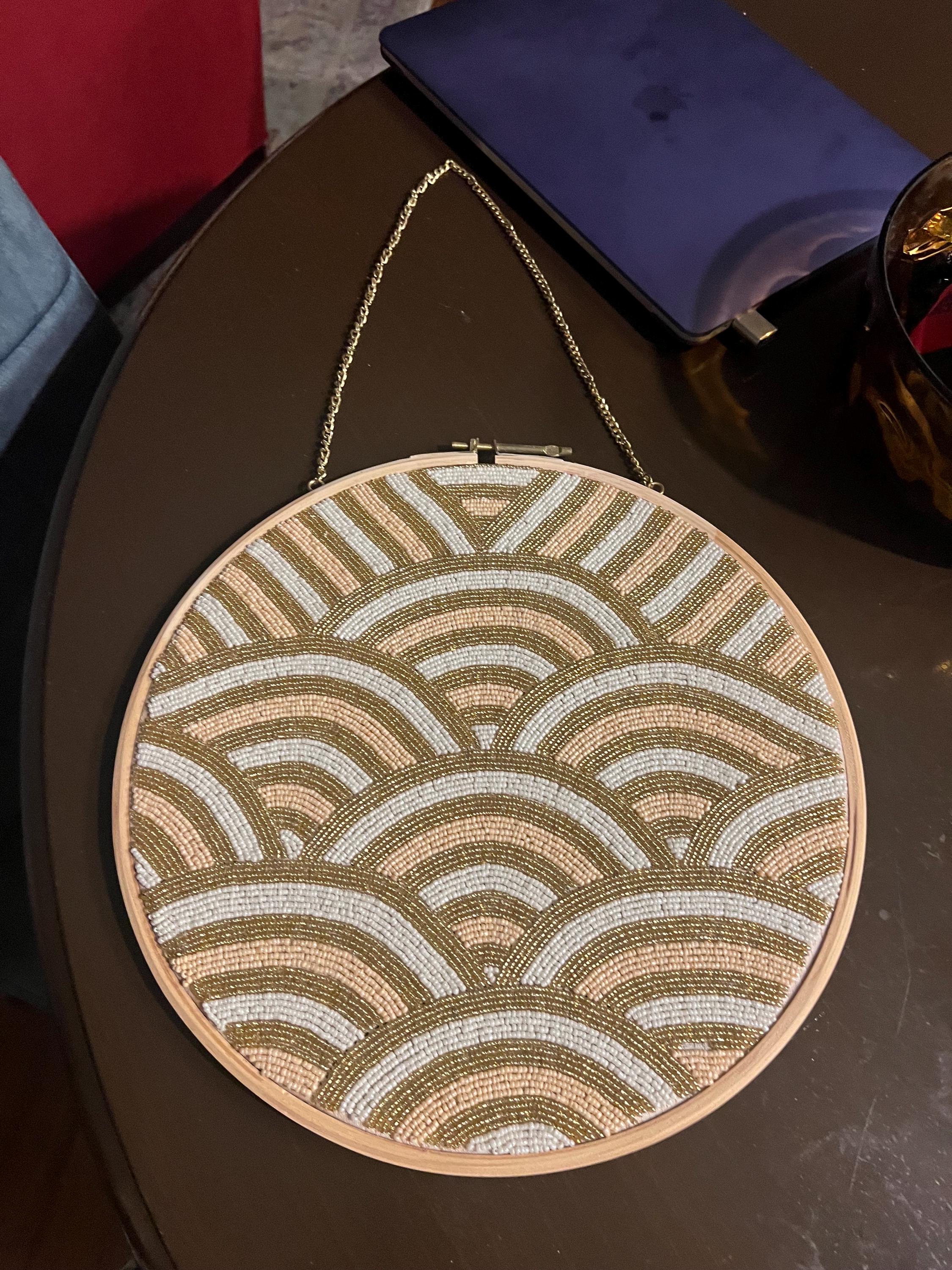 One of a Kind Hand Painted Hoop Wall Decor. - Etsy