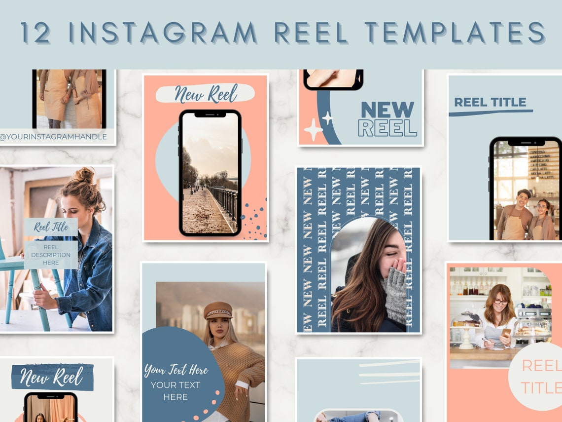 Instagram Reel Cover Templates Reel Covers Instagram - Etsy